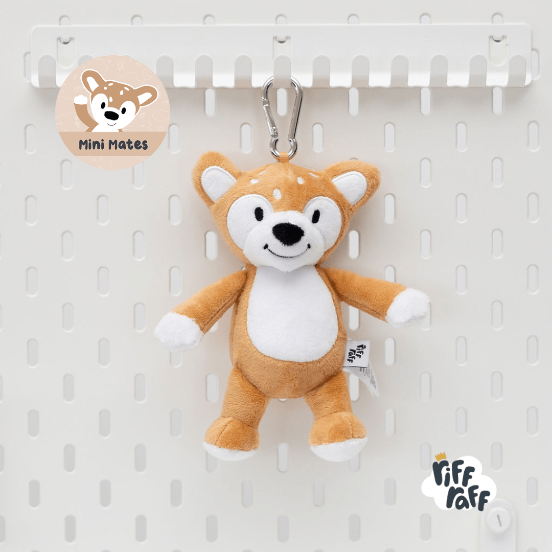 Bag Charm - Raffy the Fawn – Riff Raff Baby AU